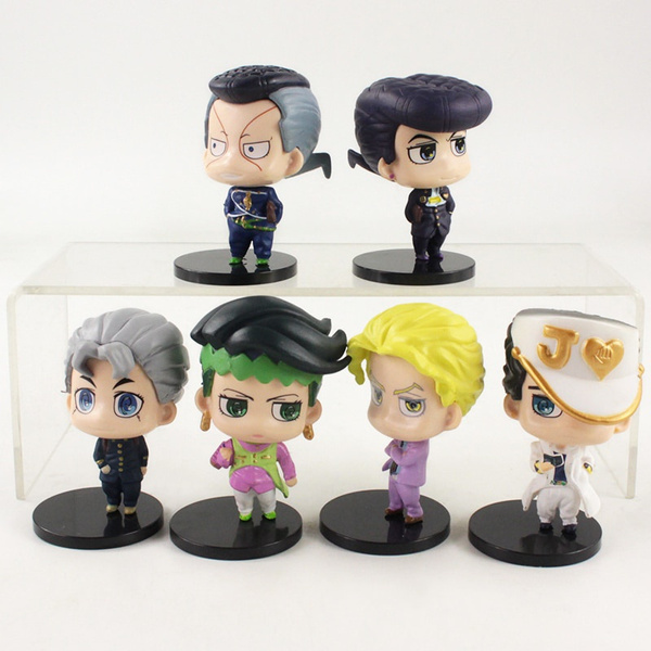 New 2021 6PCS/Set JoJo's Bizarre Adventure Diamond Is Unbreakable Kujo ...