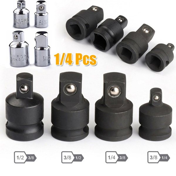 3/8" 1/2" 1/4" Drive Socket Adapter Converter Reducer Air Impact ...