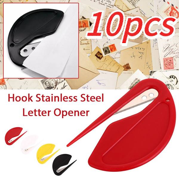 Plastic Letter Opener Mini Sharp Letter Opener Safety Mail Envelope ...