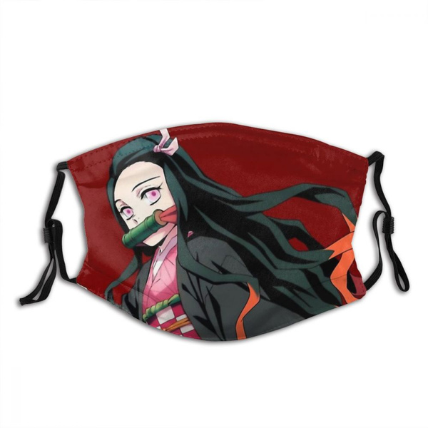 Chibi Nezuko Winter Face Mask Kimetsu No Yaiba - Kamado Nezuko ...
