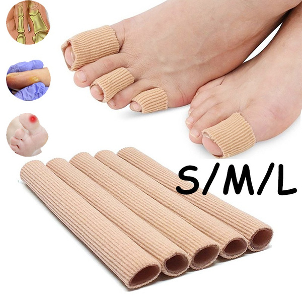 Fabric Finger Toe Protector Separator Pedicure Relief Soft Silicone ...