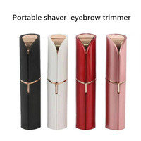 Portable lipstick shaver electric eyebrow trimmer mini shaver eyebrow ...