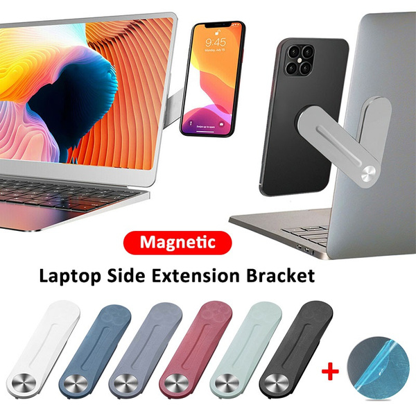 Laptop Side Mount Connect Tablet Bracket Dual Monitor Display Clip ...
