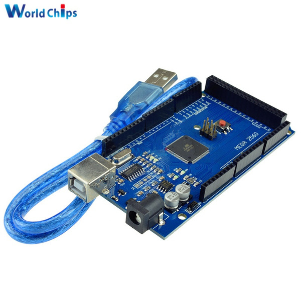 Mega 2560 R3 Mega2560 Rev3 Atmega2560 16au Ch340g Board With Usb Cable Compatible For Arduino
