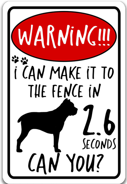 Cane Corso Dog Sign No Trespassing Sign Funny Dog Sign Warning Sign ...