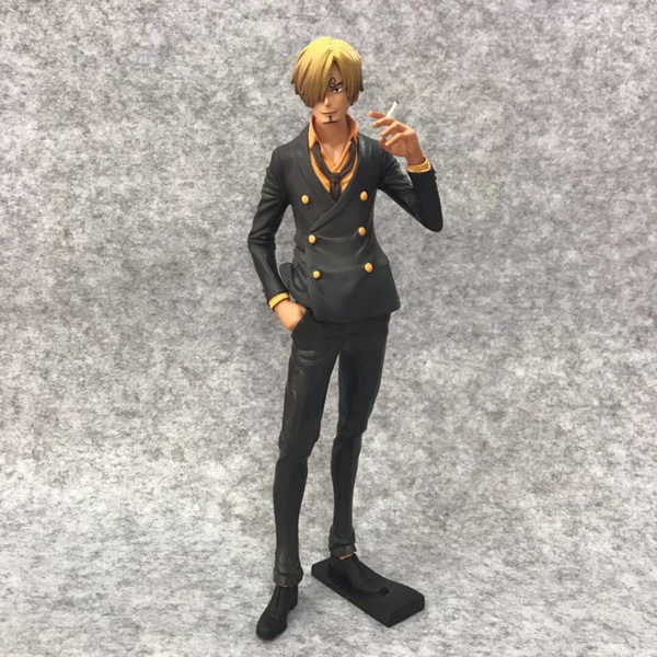 One Piece Sanji Smoking Action Figures Anime Collectible Figurines PVC ...