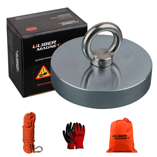 Salvage Magnets 500kg Vetical Pull Force,Retrieval Magnets Strong ...