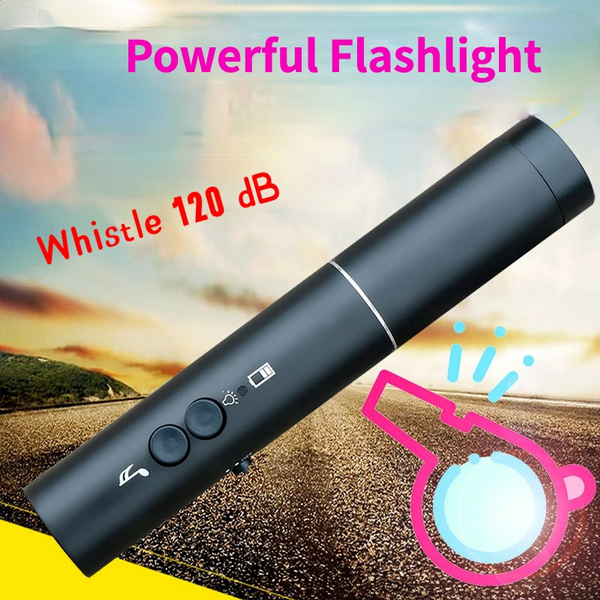 New Electronic Whistle Traffic Command High-Decibel with LED Light ...