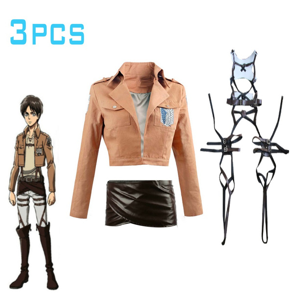3PCS Japanese Anime Attack on Titan Shingeki no Kyojin Scouting Legion ...
