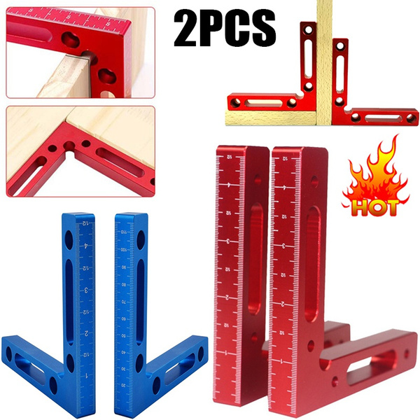 2PCS/1PC 90 Degree Aluminium Alloy Woodworking Carpenter Tool ...