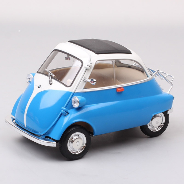 Kids Welly 1:18 Classics Cute Isetta 250 Mini Bubble Car Police Egg ...