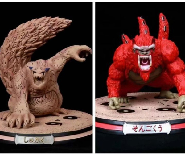 2021 2022 Gaara Shuukaku Bijuu and Roshi Sun Bijuu Son Goku Collectible ...