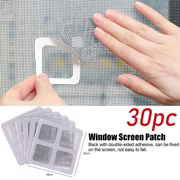 Summer Window Mosquito Netting Patch Repairing Broken Holes on Screen ...