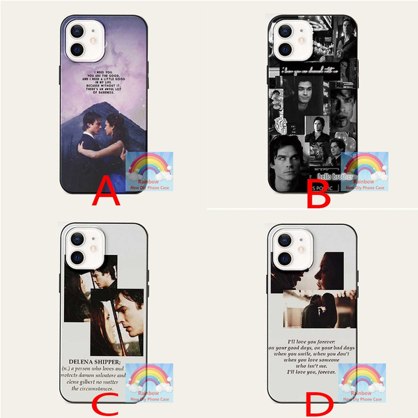 Personalized The Vampire Diaries Damon Salvatore Phone Case for Iphone ...