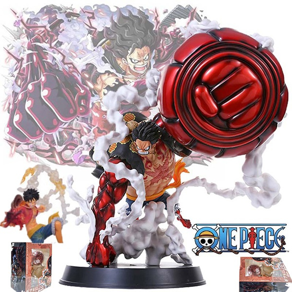 One Piece Action Figure Monkey.D.Luffy PVC Action Figure Anime Puppets ...