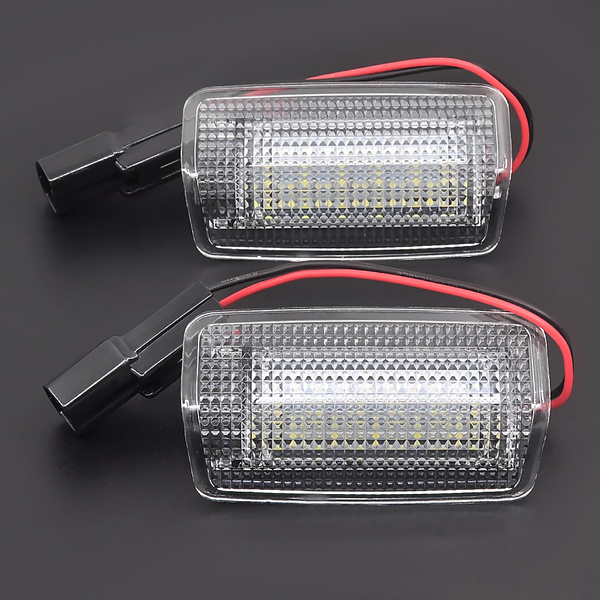 White-Red Car Led Door Courtesy Light For Toyota Wish Prius Camry ...