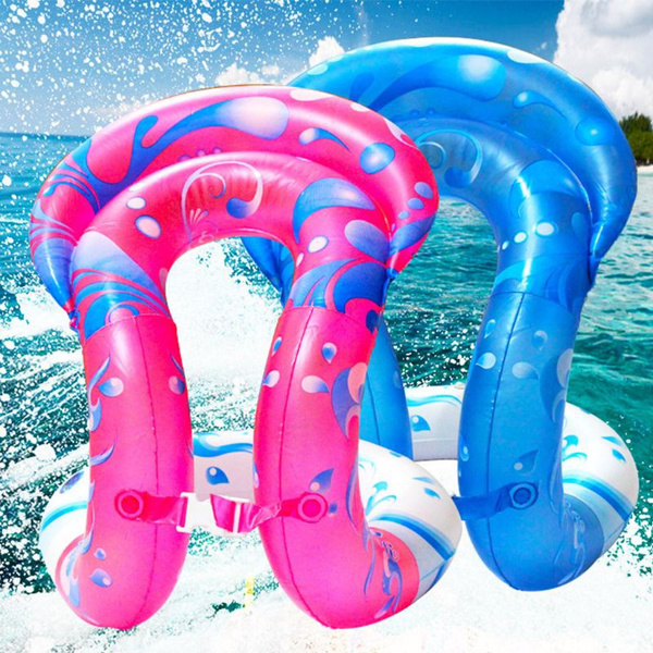 Inflatable Swimming Arm Bands Rings Floats Tube Armlets Summer Out Pool ...