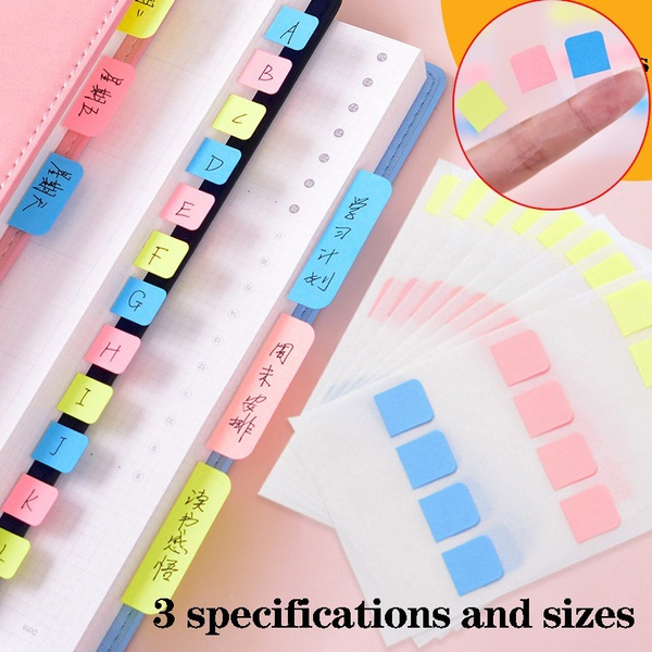 3 specifications set simple novelty notes sticky notes index stickers ...