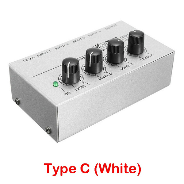 2021 the Latest Mini Dj Mixer 4 ChannelsProfession Mixer Console ...