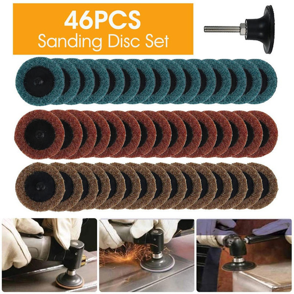 2021 New Arrival 35/46Pcs Sanding Disc 2 Inch Rust&Paint Removal Discs ...