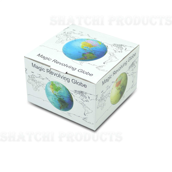 14.5 Magic Rotating World GLobe LED Colour Changing Light Educational ...