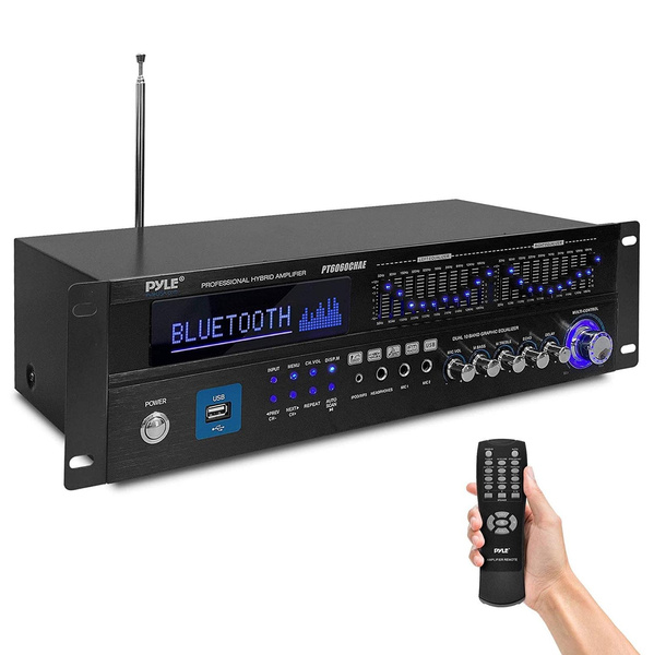 Pyle 6 Channel Hybrid 2000 Watt Wireless Home Amplifier Receiver (For ...