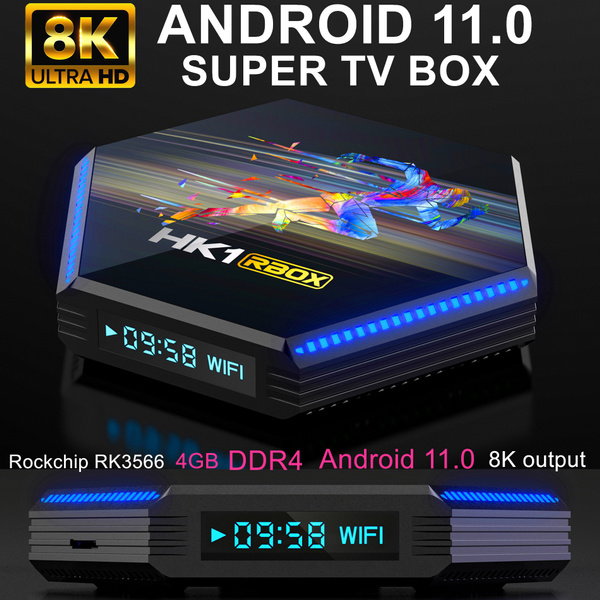 New Power by Android 11.0 8K Android TV BOX RK3566 Quad-Core 64bit ...