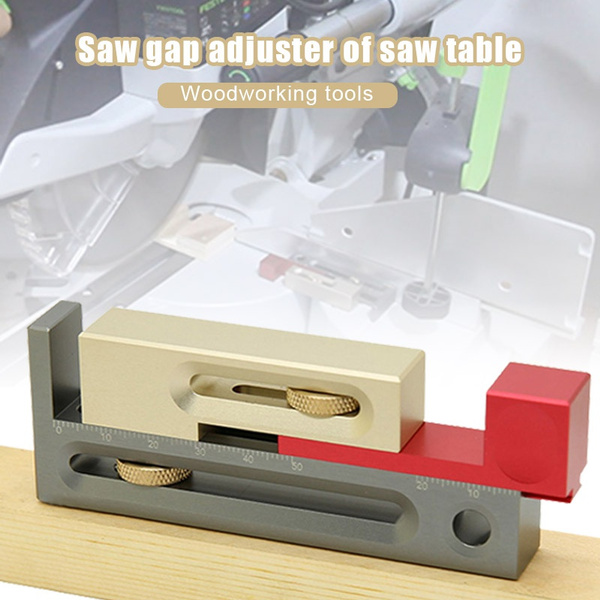 Woodworking Gap Gauge Table Saw Slot Adjuster Sawtooth Seam Depth Ruler ...