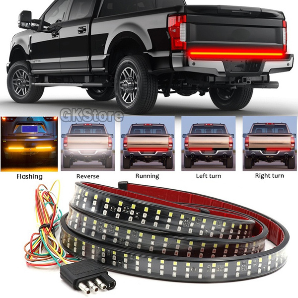 60"/48"Truck Car LED Strip Light Bar Exterior Reverse Brake Alarm ...