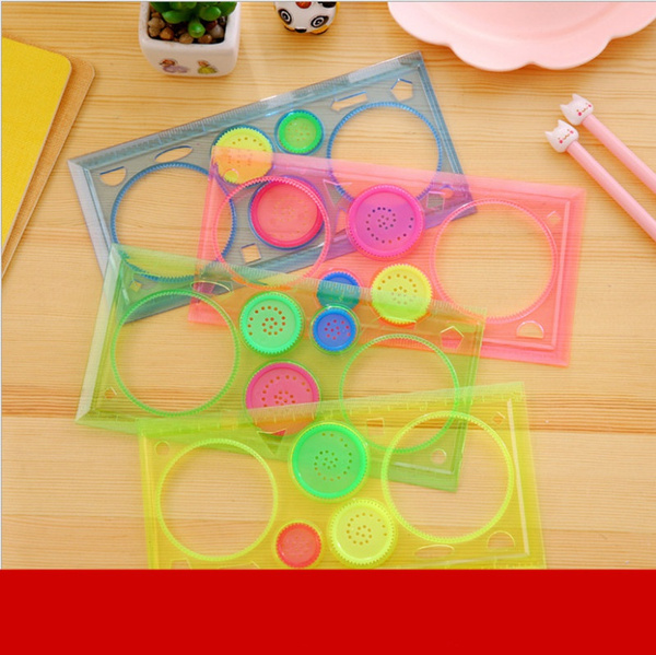 3pcs Creative, Educational, Four Colors, Transparent, Ten Thousand ...