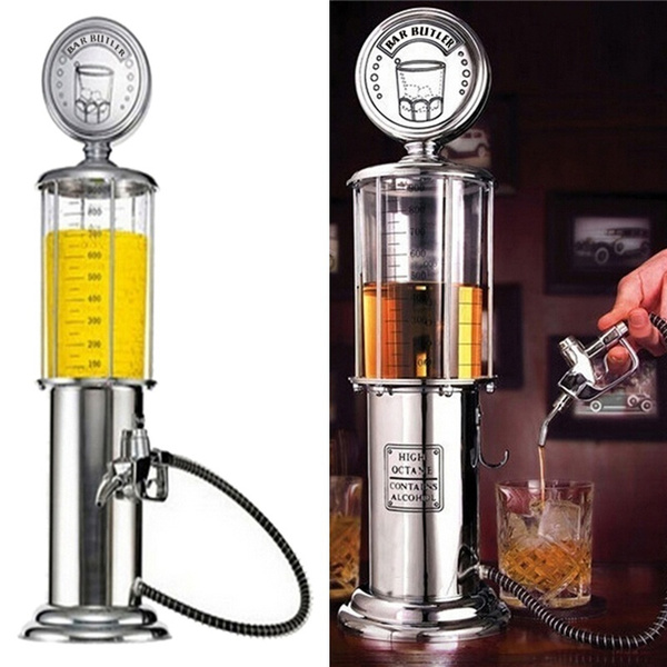 1000ml Antique Retro ABS Plastic Gas Pump Whiskey Bourbon Liquor ...