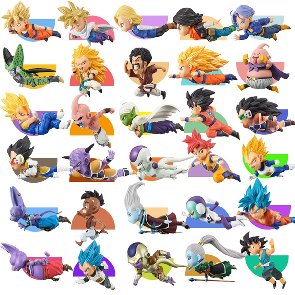 DBZ WCF Flight Series Son Goku Torankusu Vegeta Chichi Dende Q Version ...