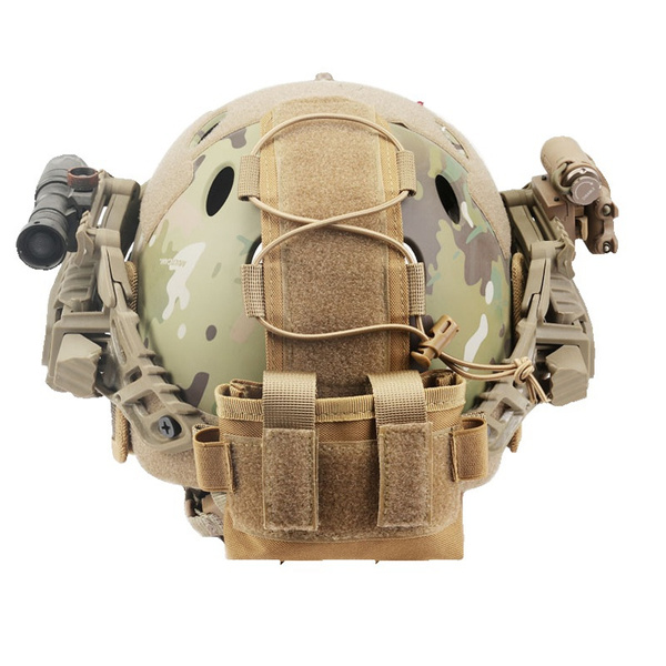 Tactical Pouch MK2 Battery Case for Helmet Camo Hunting Airsoft Helmet ...