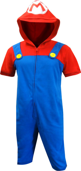Nintendo Super Mario Cropped Leg One Piece Pajama | Wish