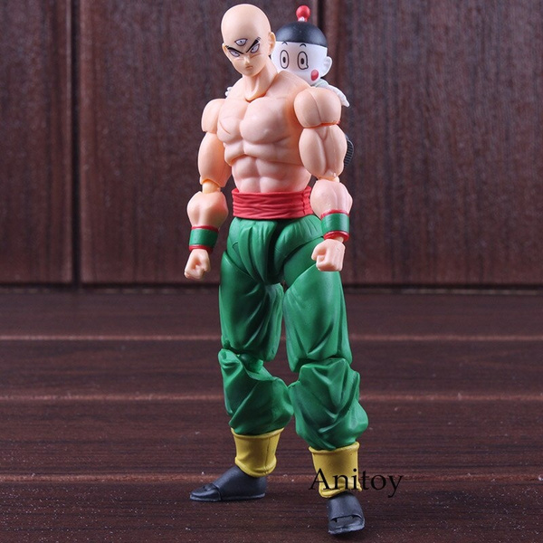 Figures SHF Dragon Ball Z Tien Shinhan with Chiaotzu PVC Dragonball Z ...