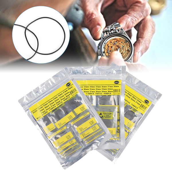 Watch Rubber O-Ring Watch Rubber Gasket O-Ring Kit For Watchmaker ...