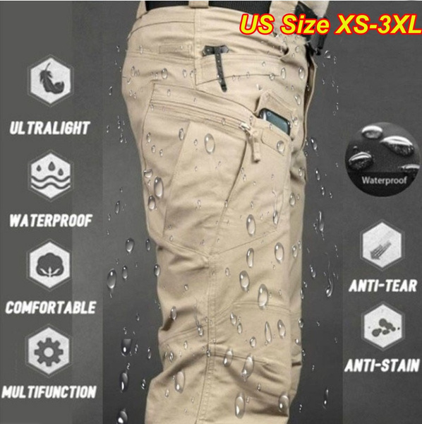 New Men's Waterproof Tactical Pants Army Users Outside Hiking Pants ...