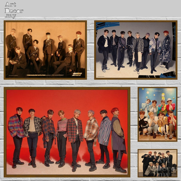 Kpop Posters Ateez Treasure Epilogue High Definition Wall Decoration ...