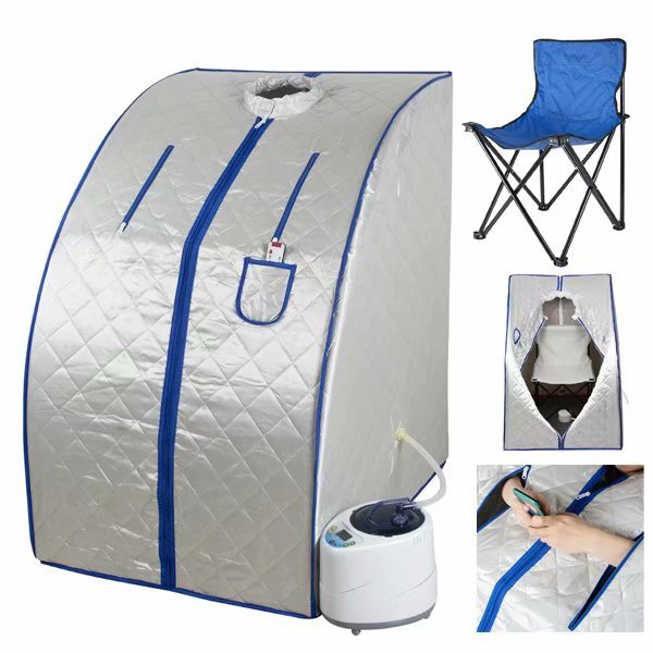2L Steam Sauna Box Portable Folding Indoor Home Spa Sauna Weight Loss ...