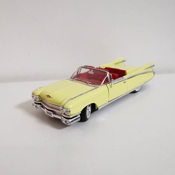 1/32 Alloy Die Cast Sigma Cadillac Yellow Convertible Model Toy Car ...