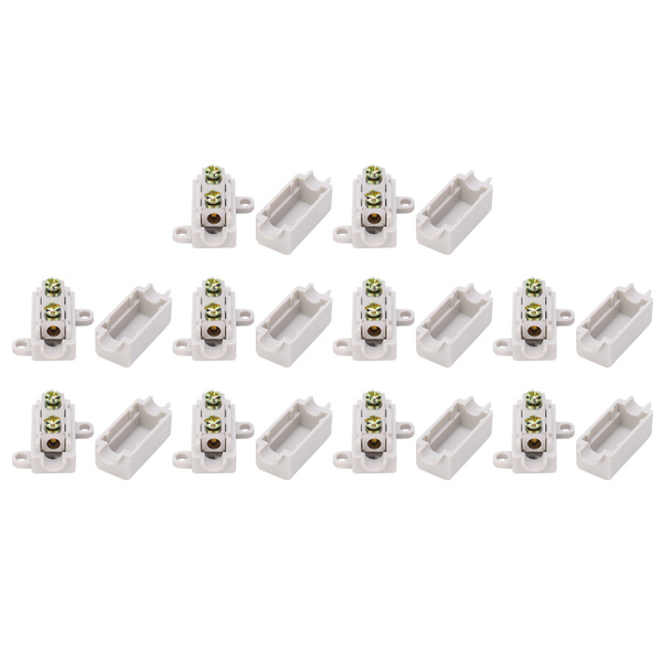 10Pcs Inline Junction Connector Box T?Type Cable Wire Electrical Joiner ...