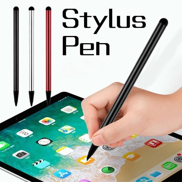 1/2/3pcs Universal Solid Touch Screen Pen for IPhone 2 In 1 Capacitive ...