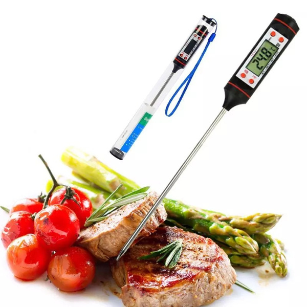 Meat Thermometer Digital BBQ Dining Tools Electronic Cooking Food ...