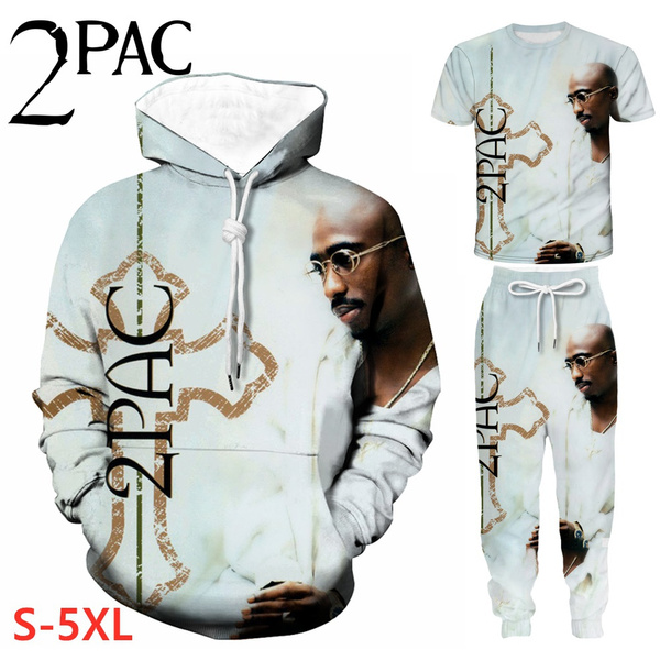 New Legend Rapper Tupac 2Pac 3d Print Hip Hop Sweatshirt suits | Wish