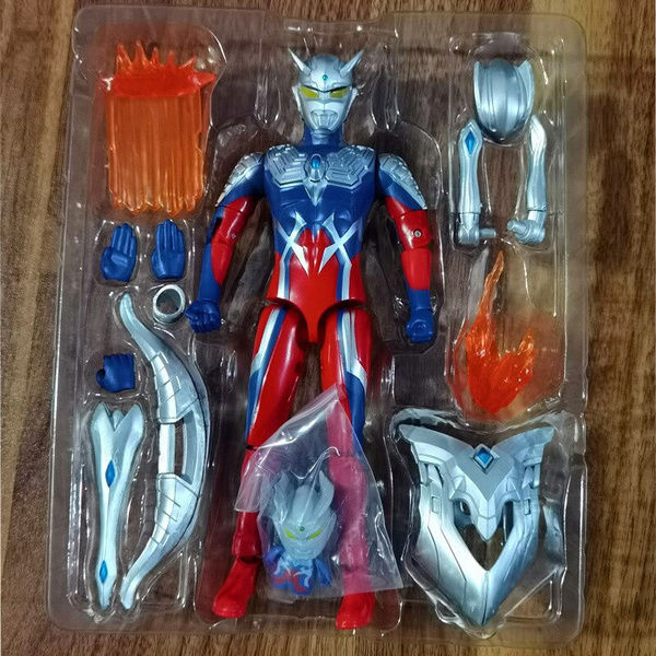 Shf Anime Ultraman Zero Articulated Action Figures Super Movable Joints ...