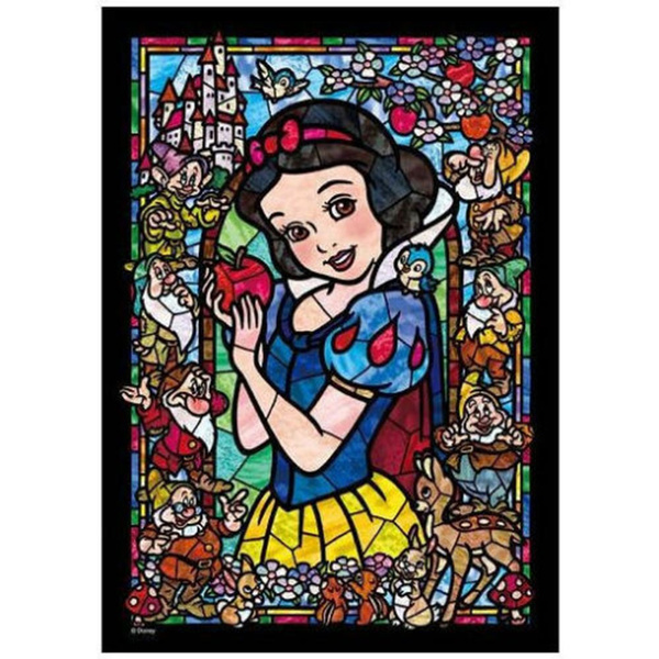 Tenyo Disney Snow White and the 7 Dwarfs Glass Puzzle (266) | Wish
