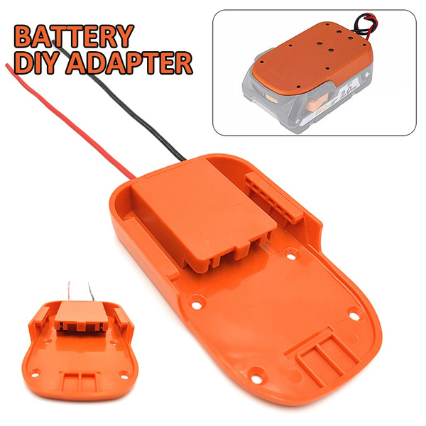 Fashion New Battery Adapter for Ridgid AEG Li-ion Dock Power Connector ...