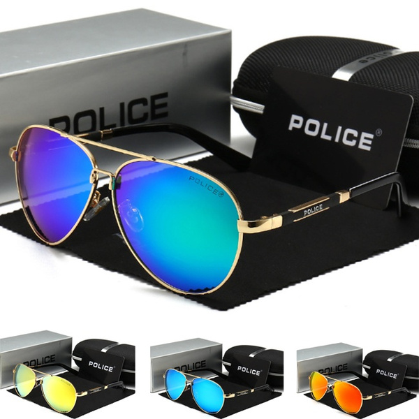 New Police Sunglasses Tide Men Fishing Polarizing Glasses Sunglasses ...
