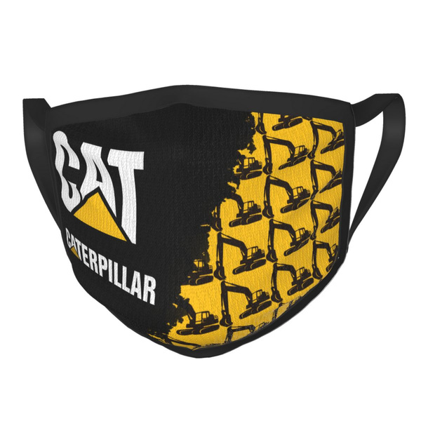 1PCS/3PCS Caterpillar Reusable Face Masks Windproof Dust Mask Face ...