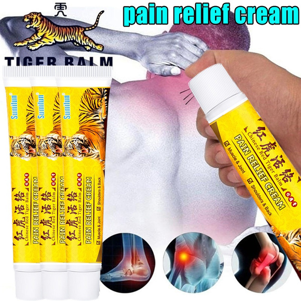 1/2Pcs Red Tiger Pain Relief Cream Muscle Ache Rheumatoid Arthritis ...